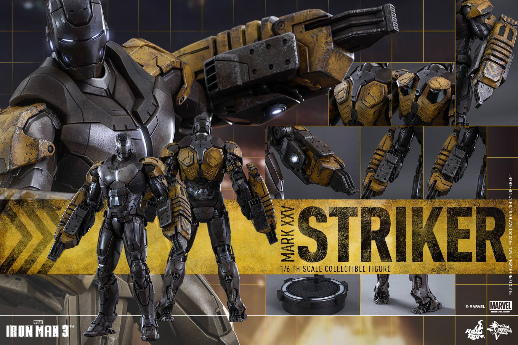 MMS 277 Iron Man 3 – Mark XXV Striker (Marvel) – Time to collect