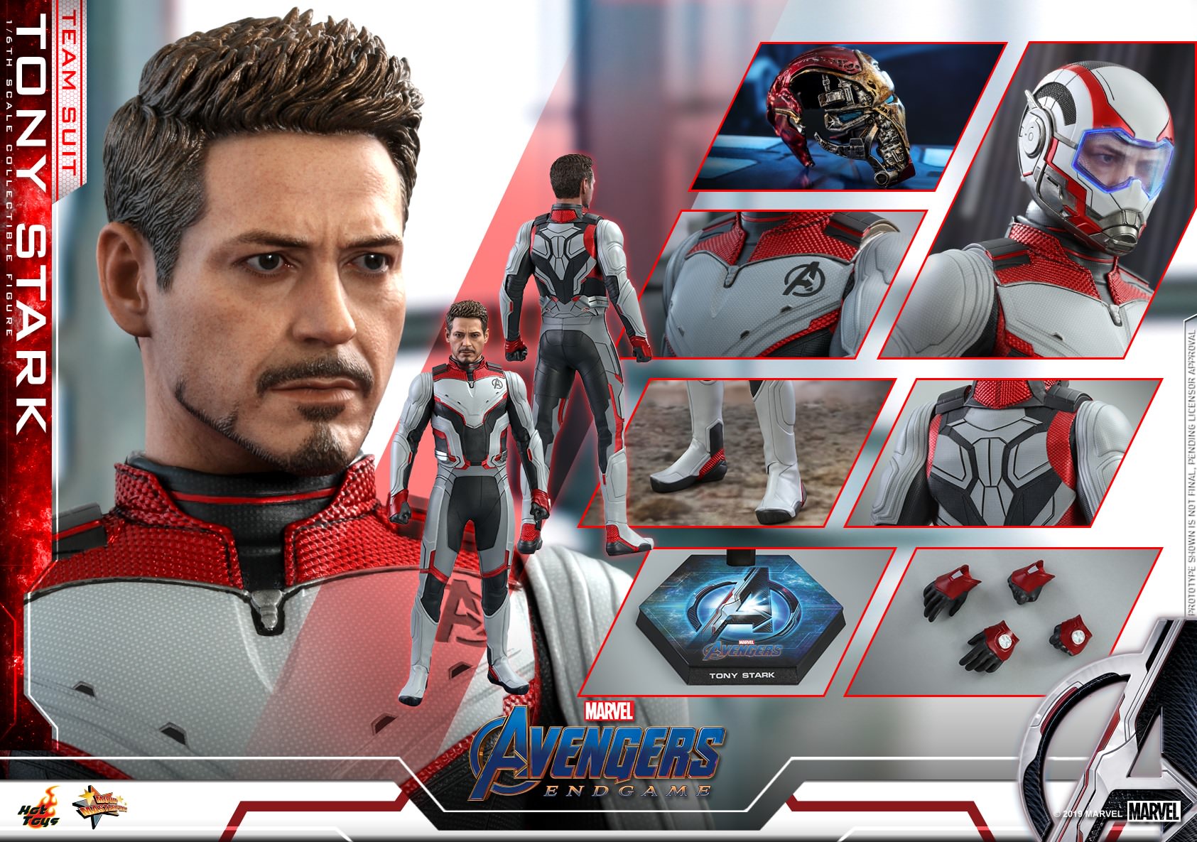 MMS 537 Avengers – Endgame – Tony Stark – Team Suit (Marvel) – Time to ...