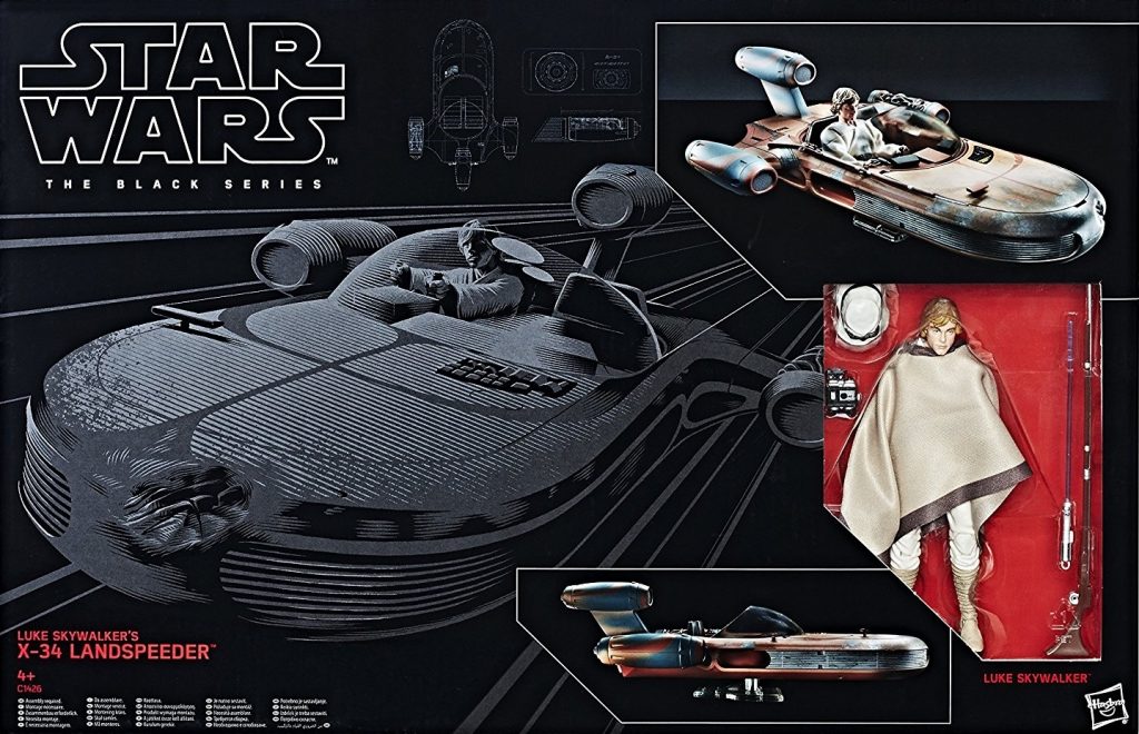 Luke Skywalkers X-34 Landspeeder – Deluxe Set (Star Wars) – Time to collect