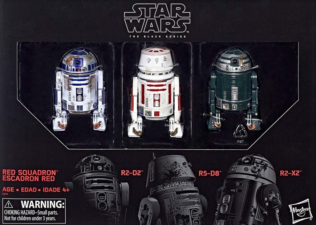 Red Squadron Astromech 3-Pack – Exclusive (Star Wars) – Time to collect