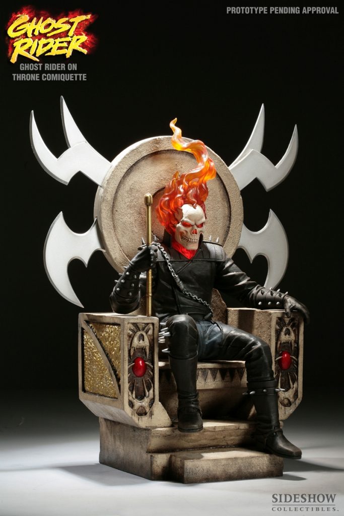 Ghost Rider on Throne (Marvel) – Time to collect