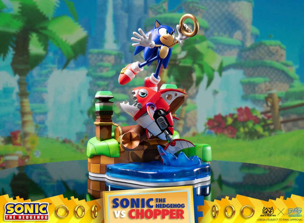Sonic vs. Chopper (Sonic the Hedgehog) – Time to collect