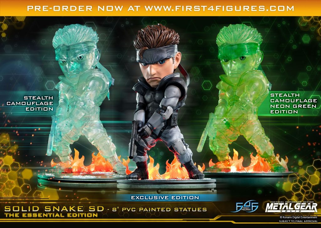 Solid Snake SD – The Essential Edition (Mteal Gear Solid) – Time to collect