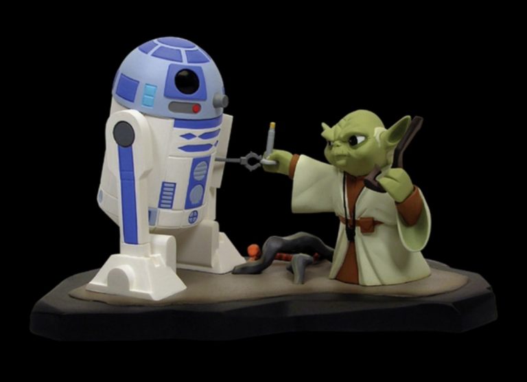 Yoda and R2-D2 – Animated (Star Wars) – Time to collect