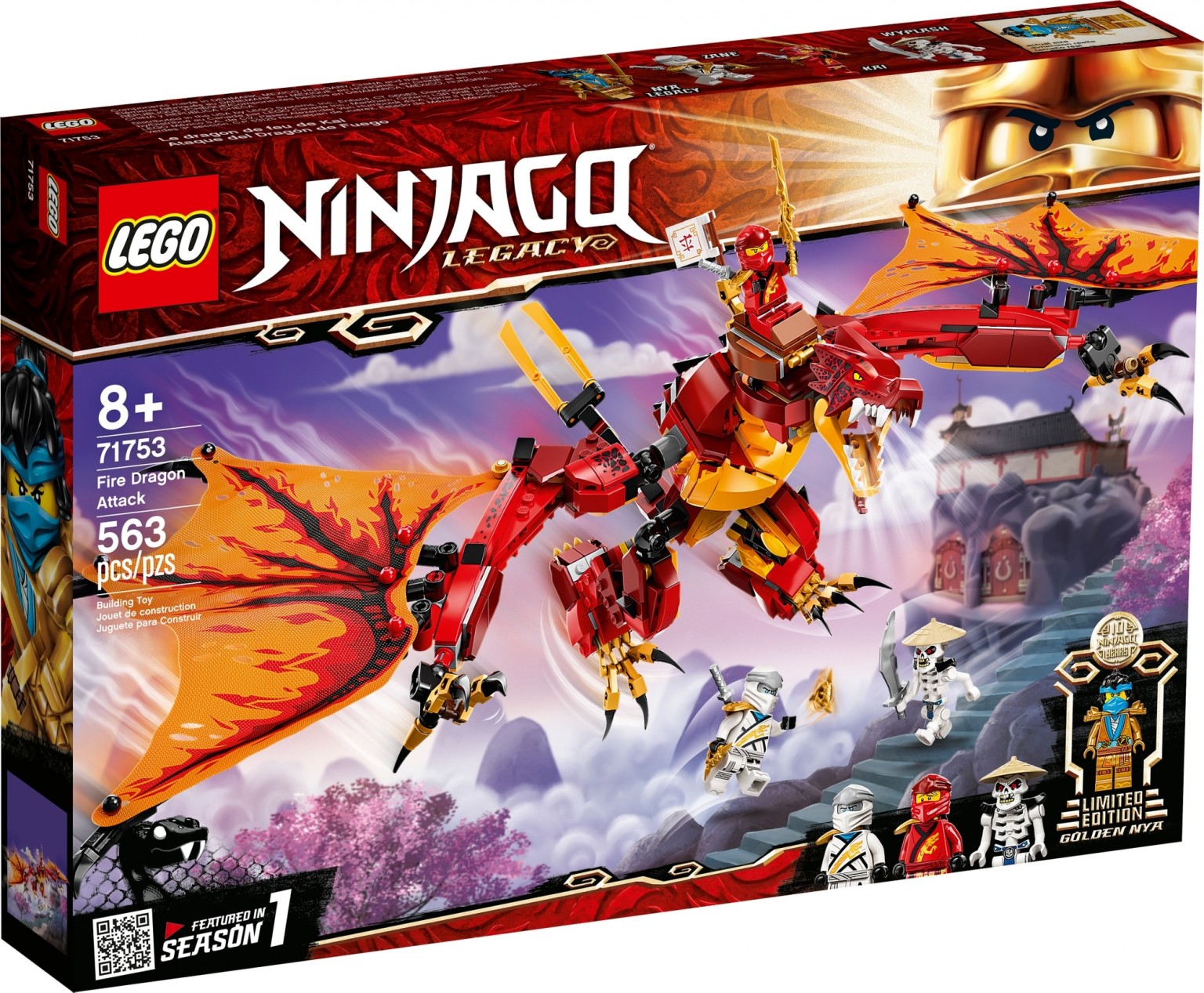 Fire Dragon Attack 71753 (Ninjago) – Time to collect