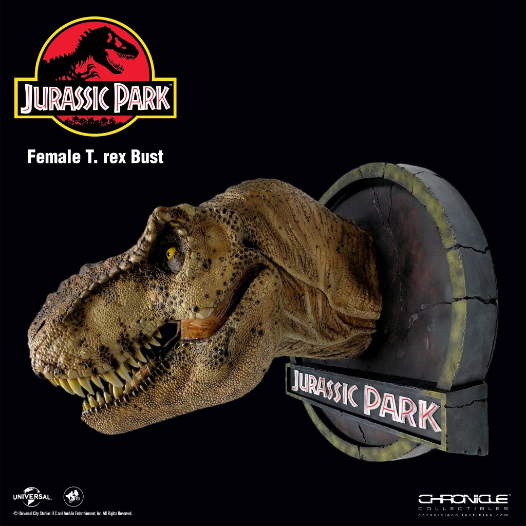 Female T-Rex Bust (Jurassic Park) – Time to collect
