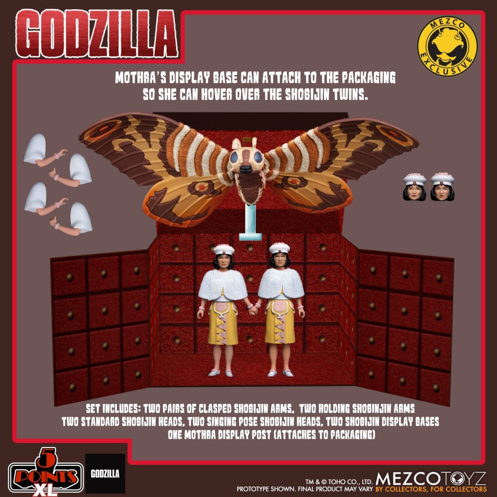 Mothra and Shobijin Twins Boxed Set – 1964 – Exclusive (Godzilla/Mothra ...