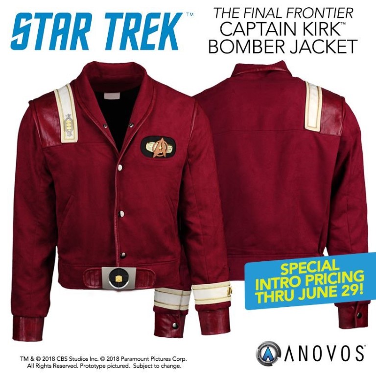 Captain Kirk’s Bomber Jacket (Star Trek) – Time to collect