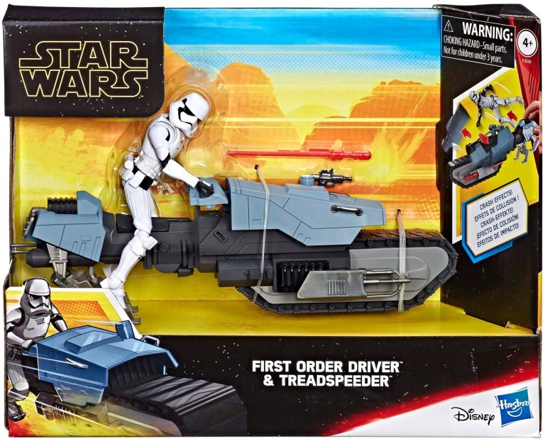 First Order Driver & Treadspeeder (Star Wars) – Time to collect