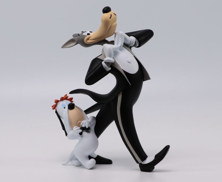 Droopy and Wolf (Cartoon) – Time to collect