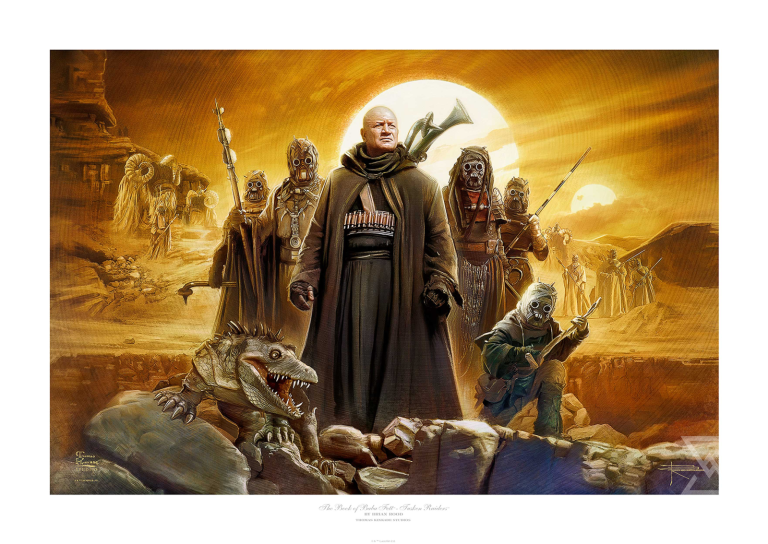 The Book of Boba Fett – Tusken Raiders by Brian Rood & Thomas Kinkade ...