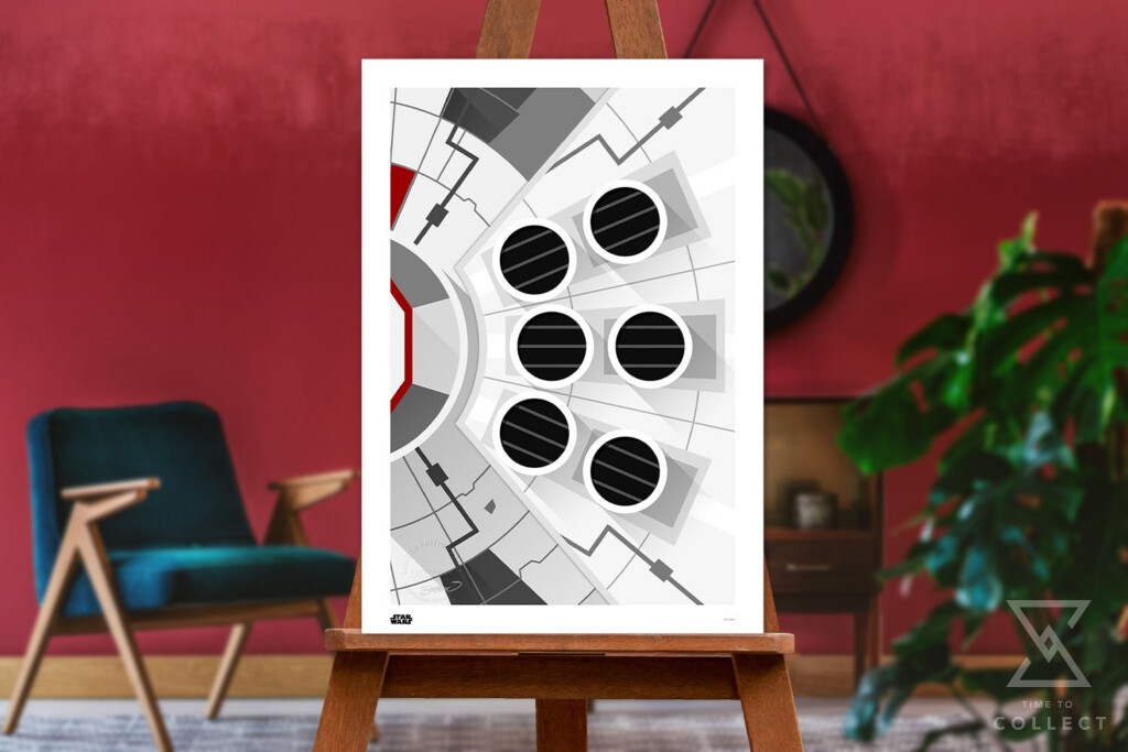 Minimalist Millennium Falcon by S. Preston (Star Wars) – Time to collect
