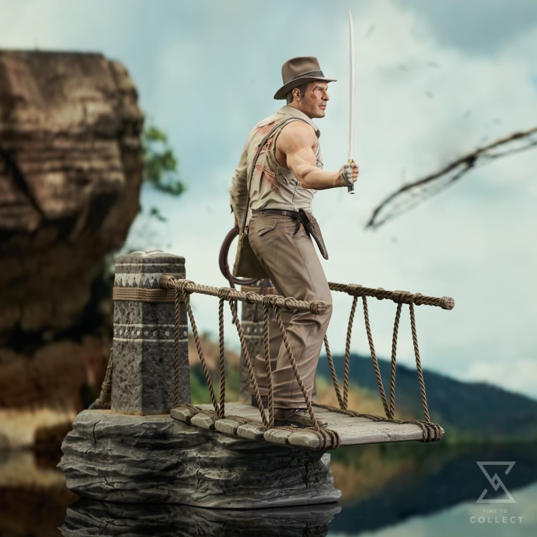 Indiana Jones Rope Bridge Standoff Deluxe (Movie/Indiana Jones and the ...