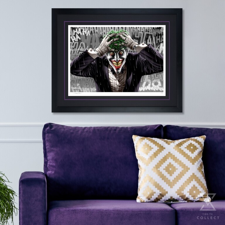 The Joker: Last Laugh Variant by Jason Edmiston (DC) – Time to collect