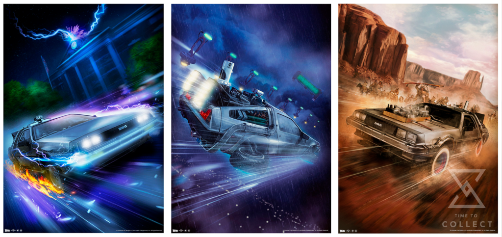 Back To The Future Trilogy Set by Rich Davies (Movie) – Time to collect