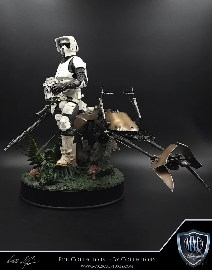 Scout Trooper with Speeder Bike (Star Wars) – Time to collect