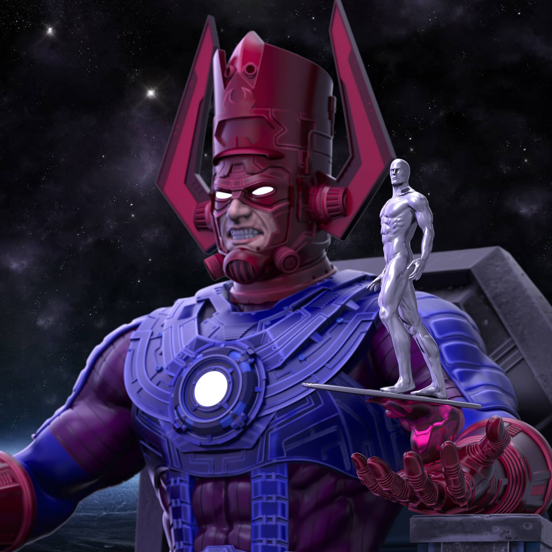 Galactus on Throne (Marvel) – Time to collect