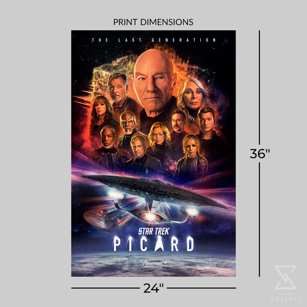 Star Trek: Picard Season 3 Art Print by Paul Shippe (Star Trek) – Time ...