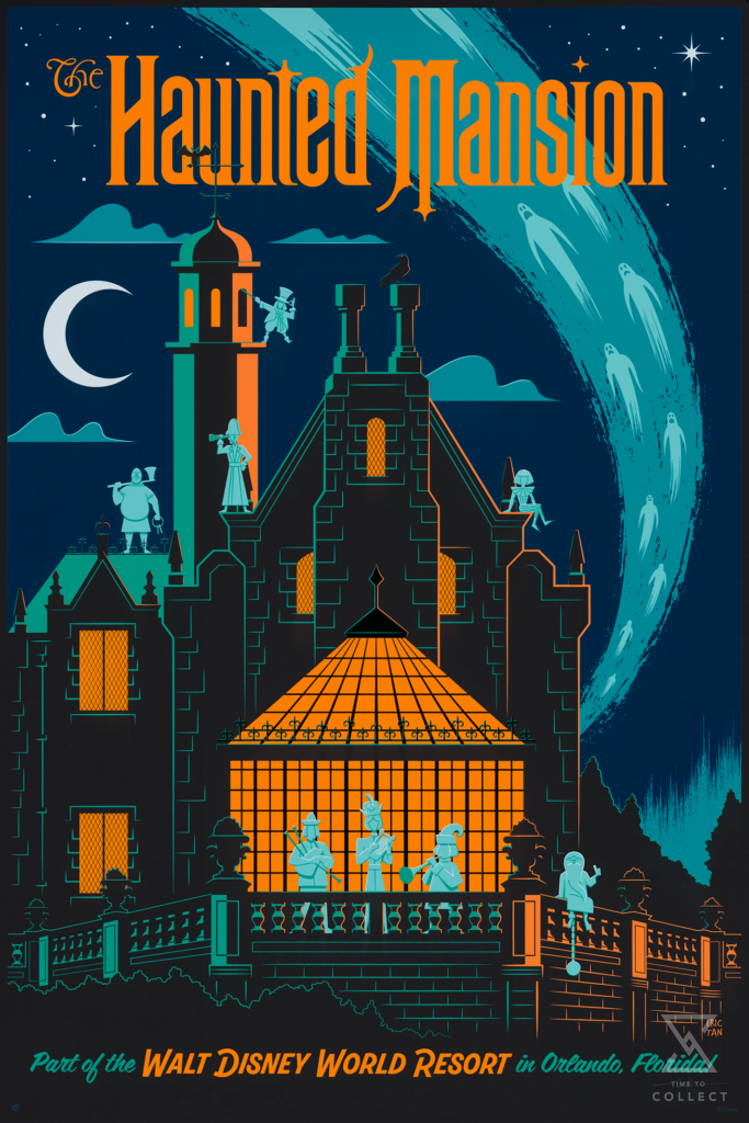 Magic Kingdom’s Haunted Mansion by Eric Tan (Disney) – Time to collect