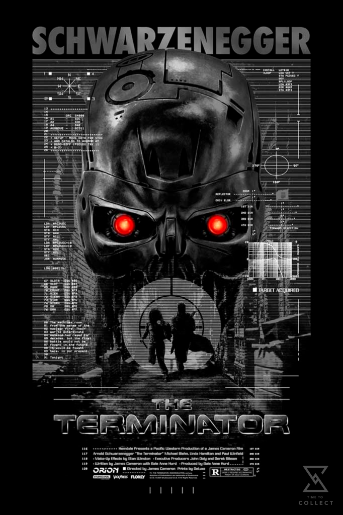 The Terminator – Foil Variant by Florey (Movie) – Time to collect