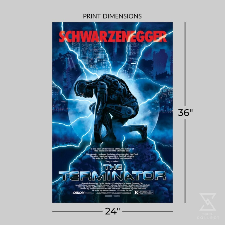 The Terminator Movie Poster by Raid71 (Movie/Terminator) – Time to collect